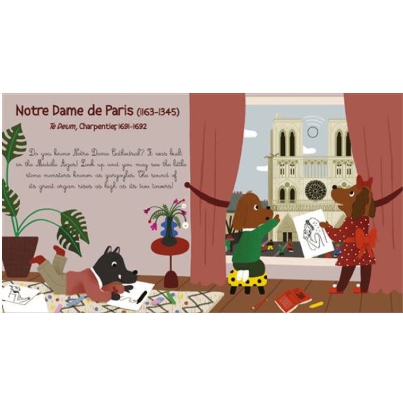 A musical day in Paris - Musical book - Grund Editions for kids ...