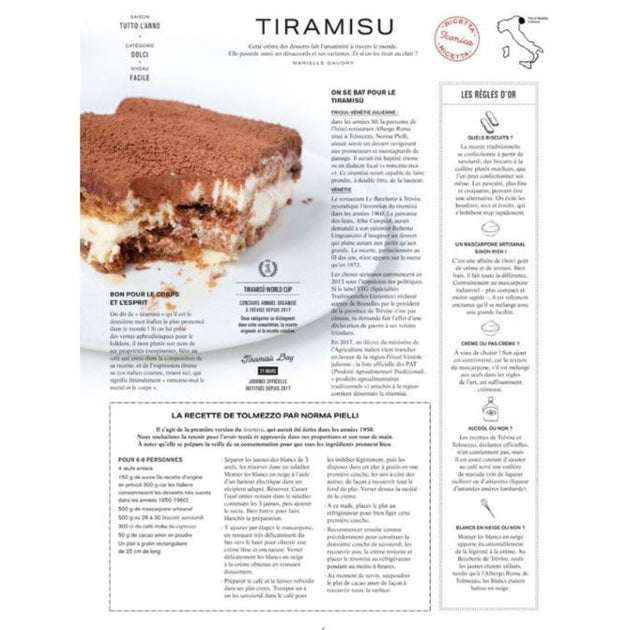 MARABOUT - french recipe book about italian gastronomy - "on va ...