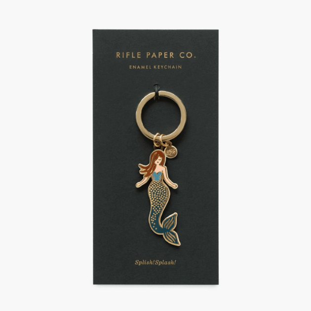Rifle Paper co - cute and original Keychain - mermaid – French Blossom