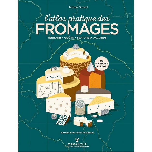 EDITIONS MARABOUT - Book in French about cheese - Gift idea – French ...