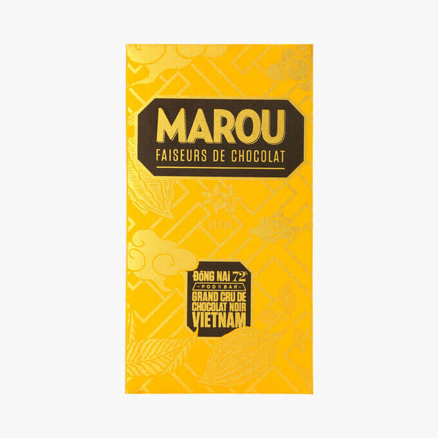 Buy dark chocolate online - MAROU - artisan cacao beans 72% – French ...