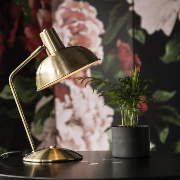 PRESENT TIME - Table lamp Hood - gold – French Blossom