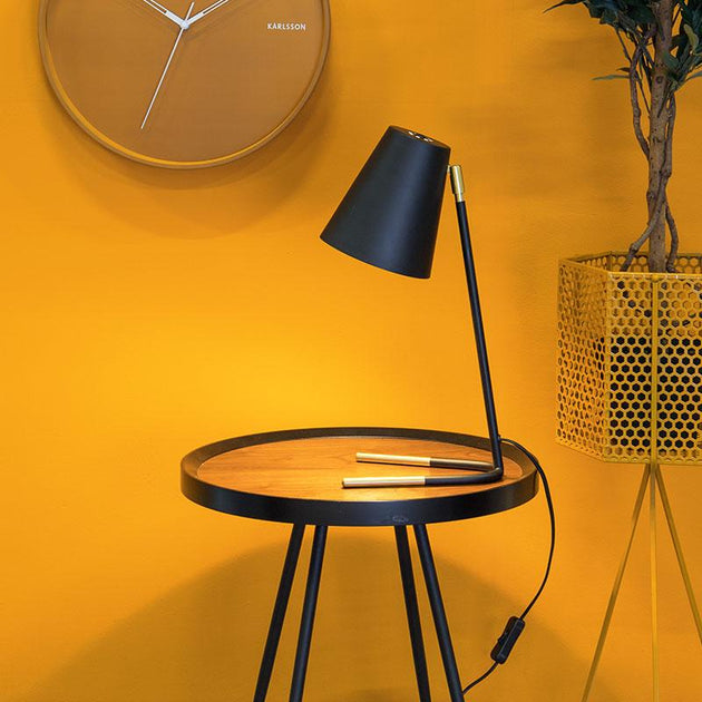 PRESENT TIME - Table lamp Noble - black – French Blossom