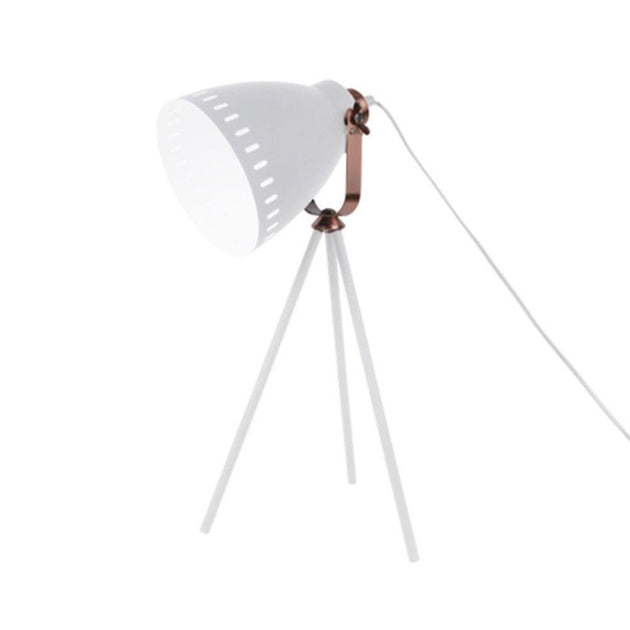 PRESENT TIME - White table lamp with three legs - Lighting – French Blossom