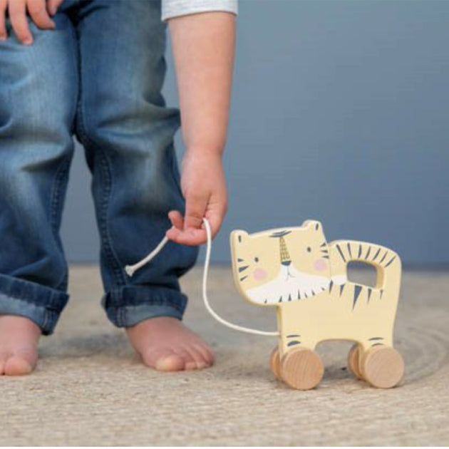 LITTLE DUTCH - Pull along toy - Tiger – French Blossom